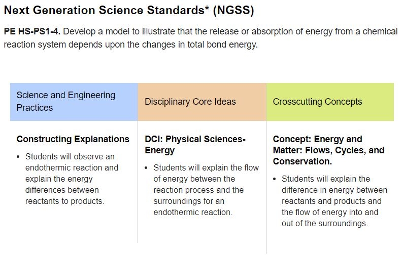 Free 3-D/NGSS Activities