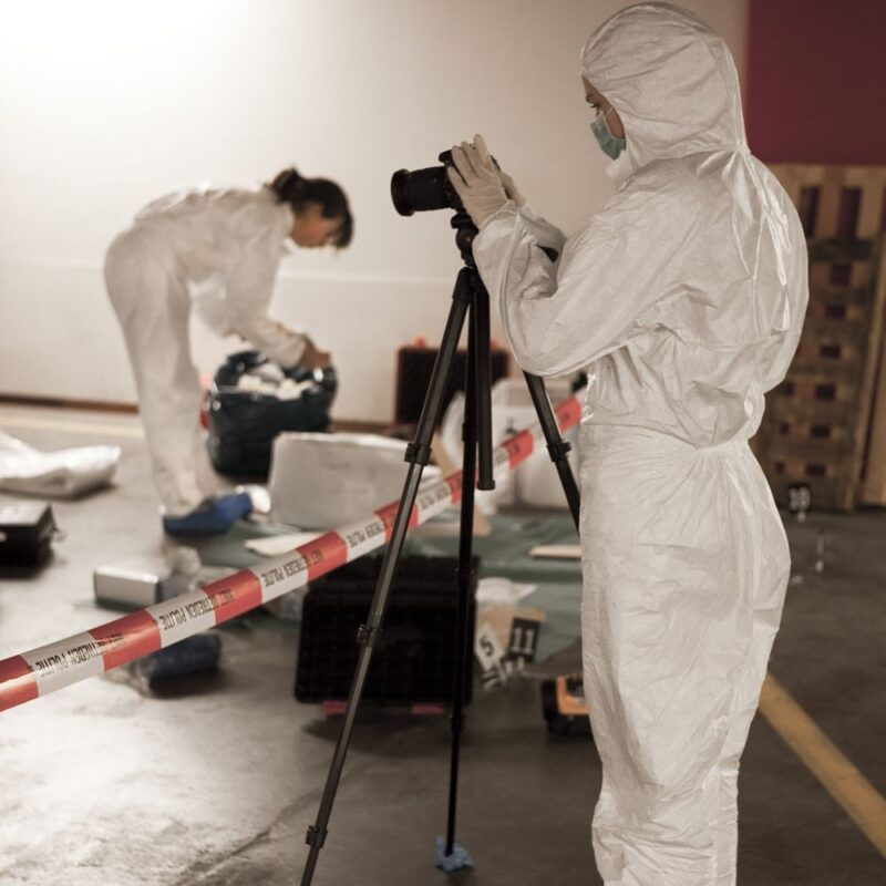 Crime scene photography terms