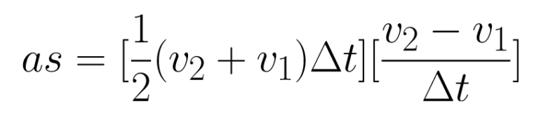 Kinematics Equation Derivation