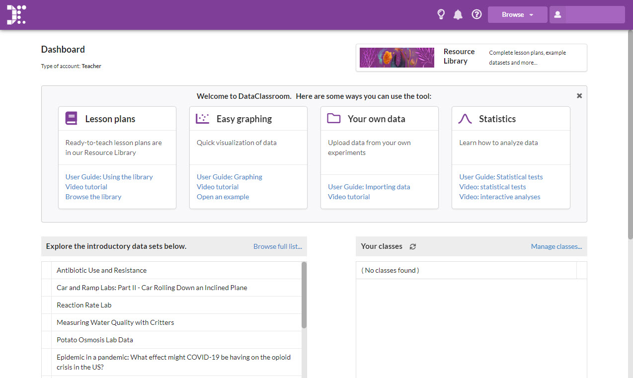 Data in the Classroom - Carolina Knowledge Center